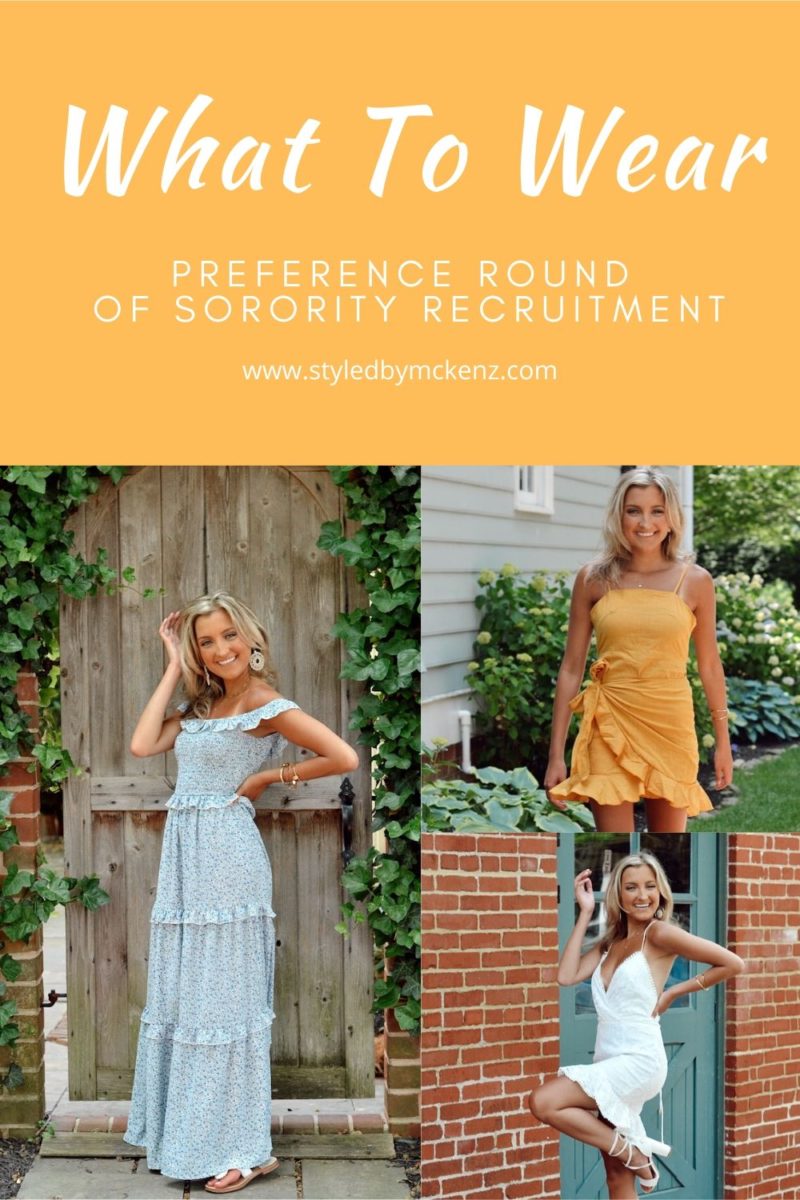 10 Outfit Ideas For Preference Round | Styled by McKenz